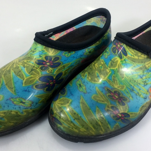 Sloggers | Shoes | Sloggers Womens 8 Waterproof Rubber Rain Clogs ...